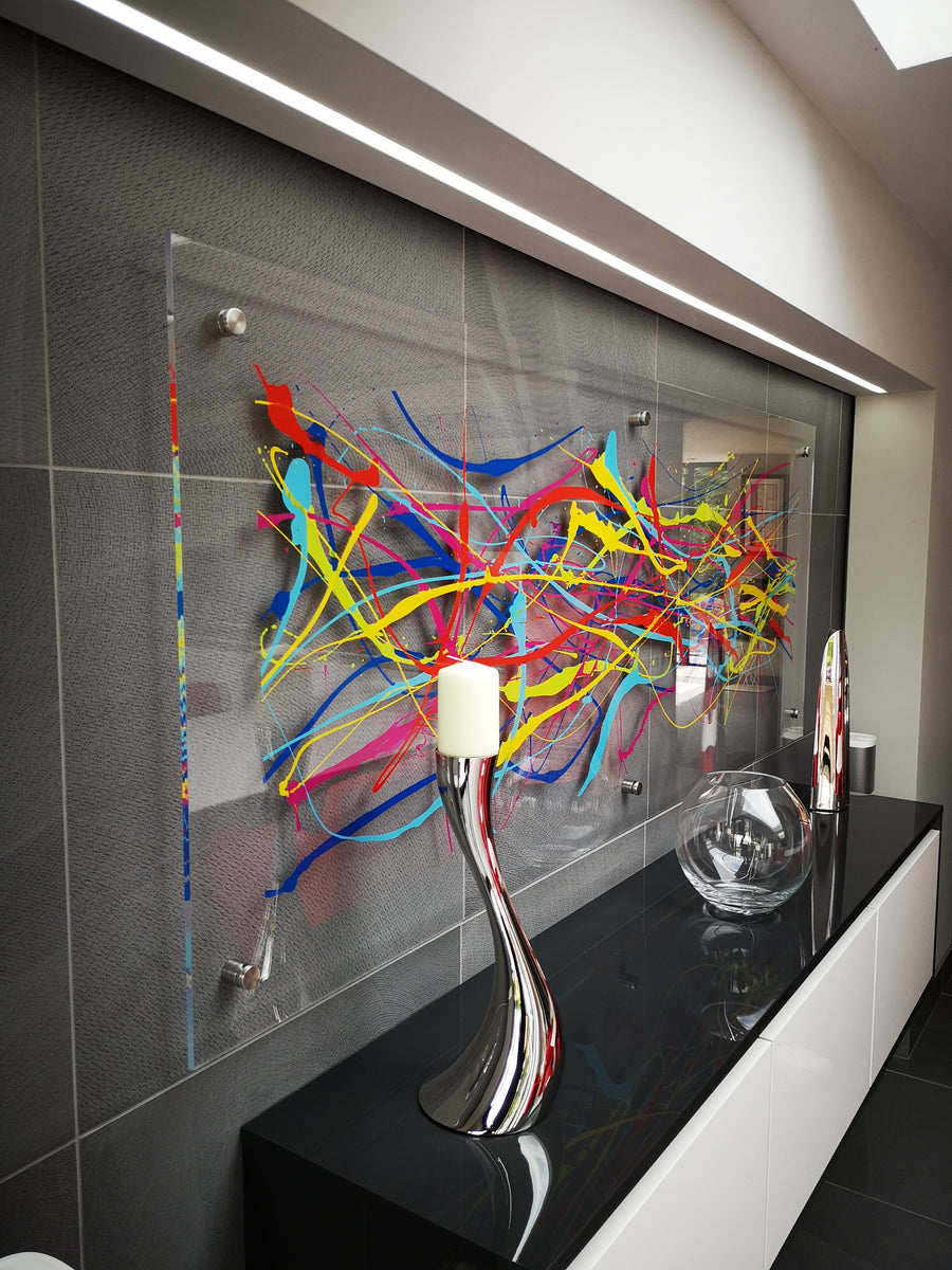Multi Coloured Art | Splash Art by Ben