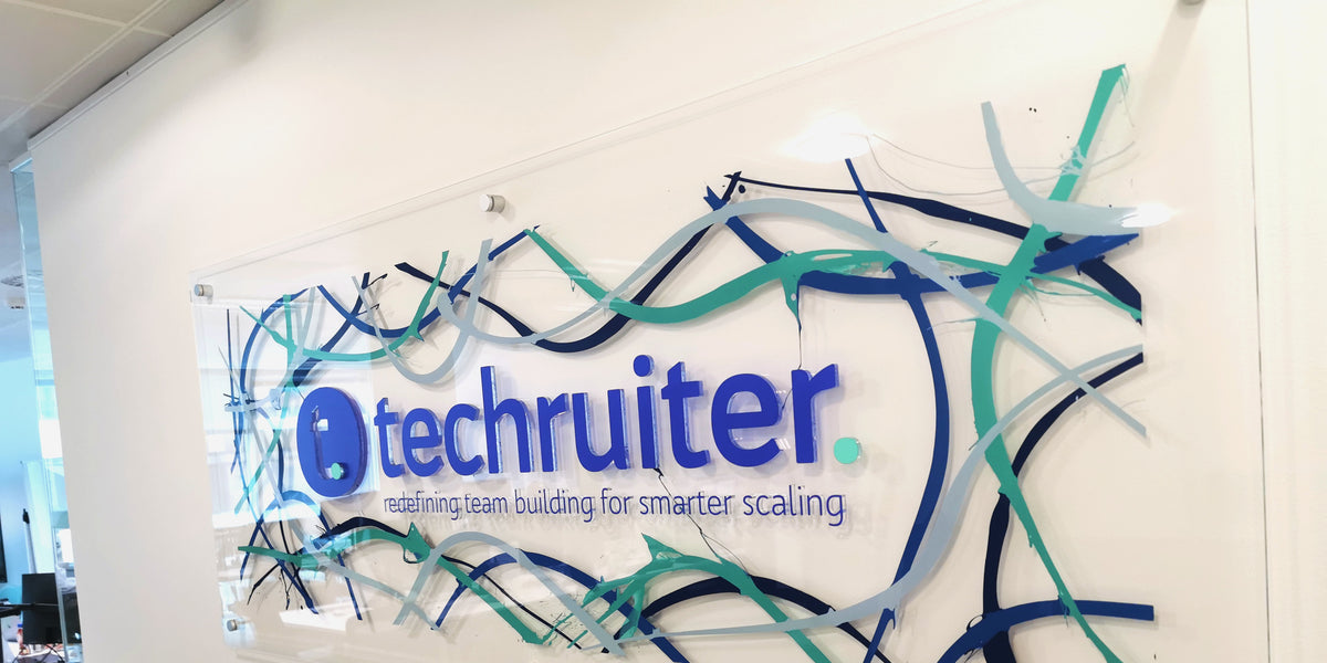 Corporate Office Wall Art (Customised with your Logo and colours ...